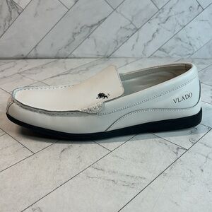 Vlado | Shoes | Nwt Vlado Luxury Elite Mens White Vegan Leather Loafer ...